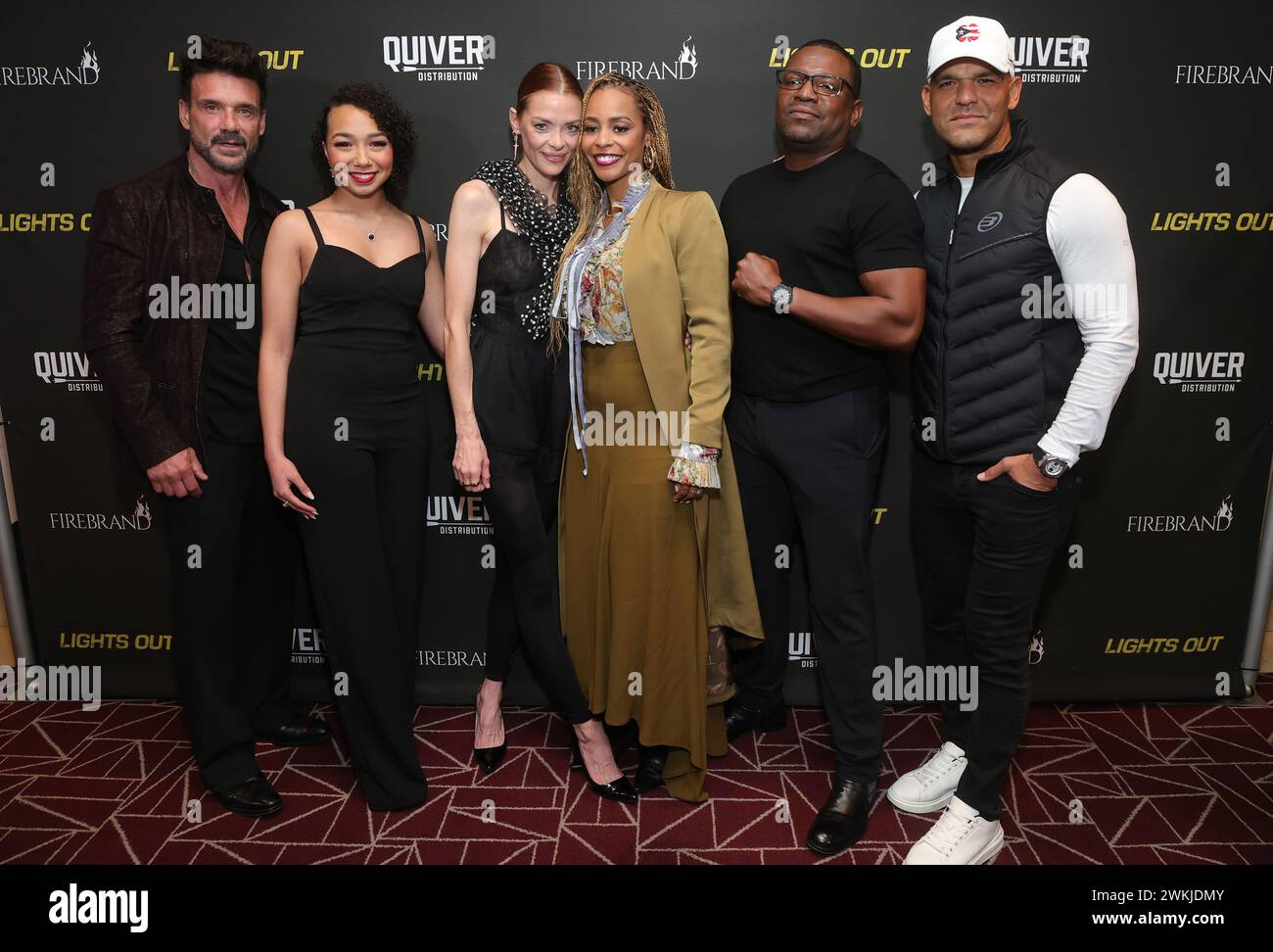 West Hollywood, Ca. 20th Feb, 2024. Frank Grillo, Jaime King, Mekhi ...