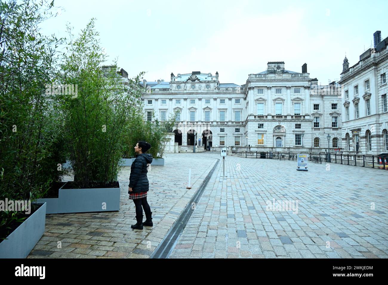 Using over 300 locally sourced bamboos, the 15-metre-long installation ...