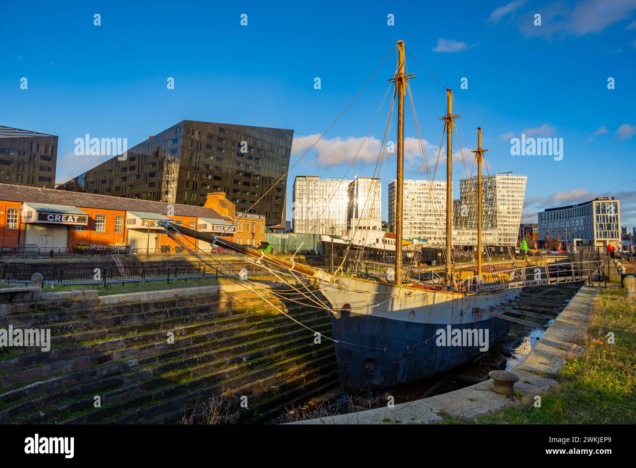 Liverpool Maritime Museum Royal Albert Dock, Liverpool L3 4AQ Stock ...