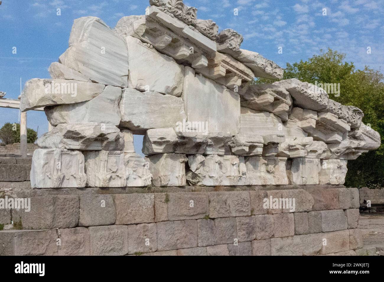 The Acropolis of Pergamon. An Ancient City on the Hill in Turkey ...