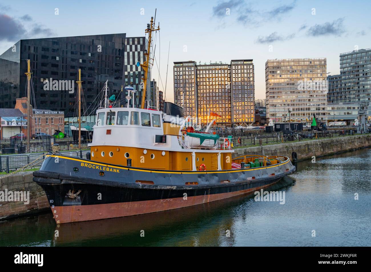 They Tug Brocklebank at Liverpool Maritime Museum Royal Albert Dock ...