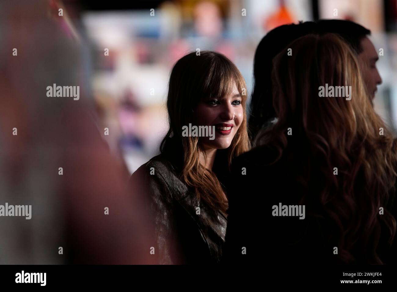 Victoria De Angelis, guitarist of the Italian rock band Maneskin ...