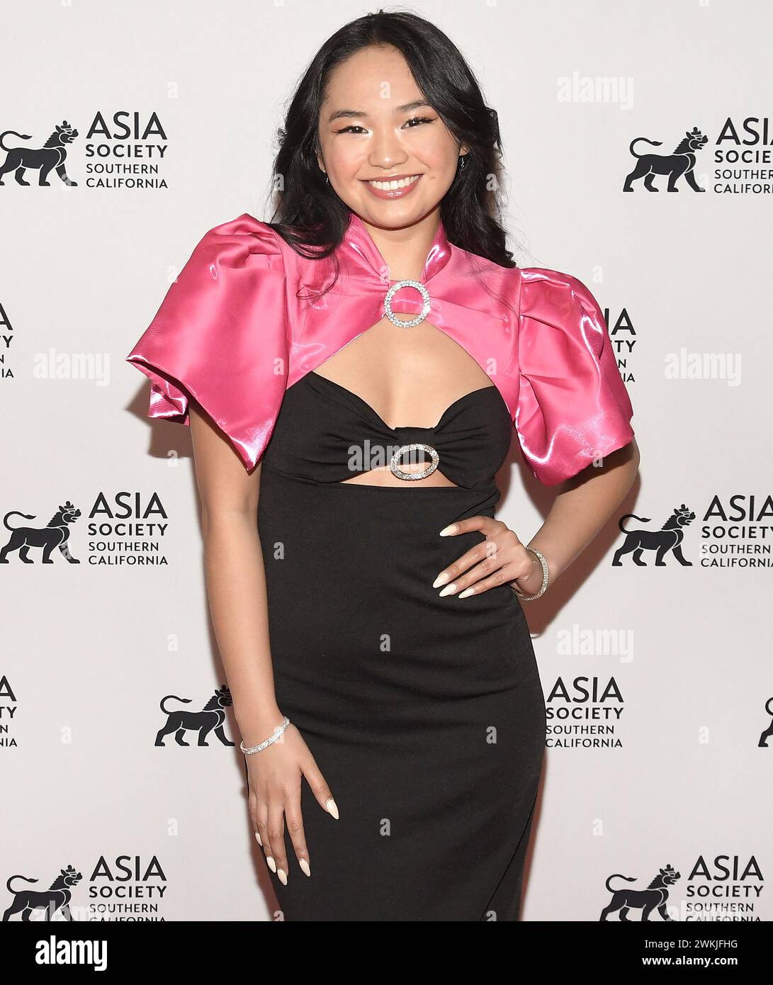 Los Angeles, USA. 20th Feb, 2024. Nayah Damasen arrives at the 14th Annual U.S-Asia ...