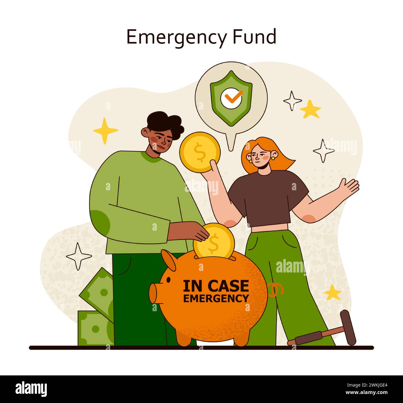 Unforeseen expenses Stock Vector Images - Alamy