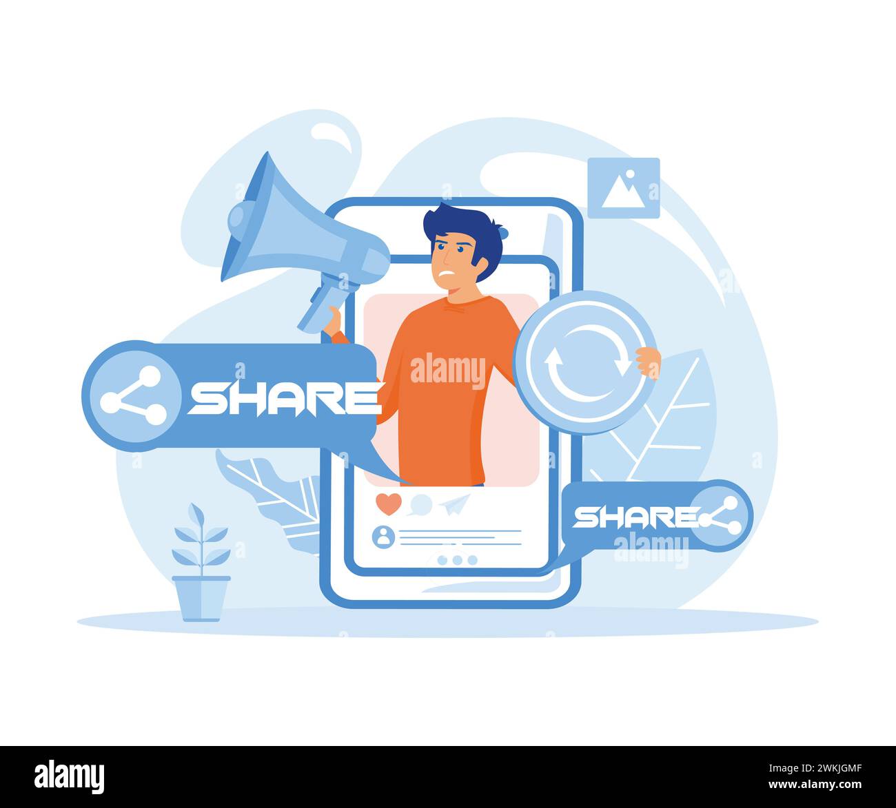 Social media posts share active coercion. Digital advertising, social ...