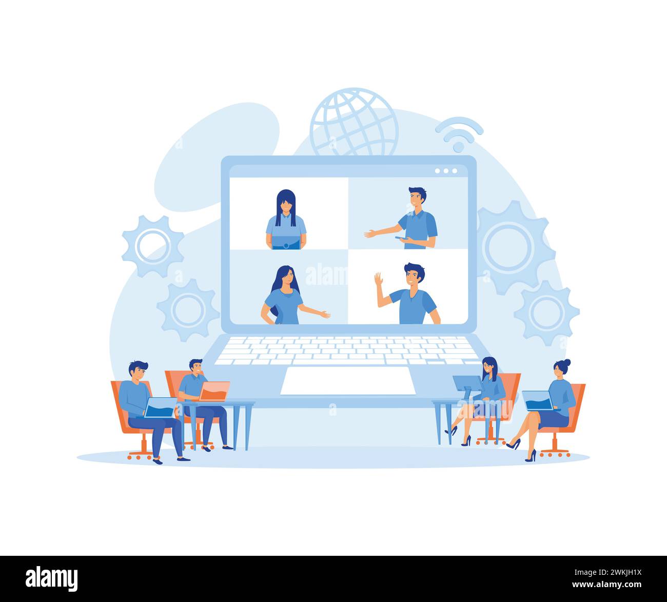 Creatives vector vectors hi-res stock photography and images - Alamy