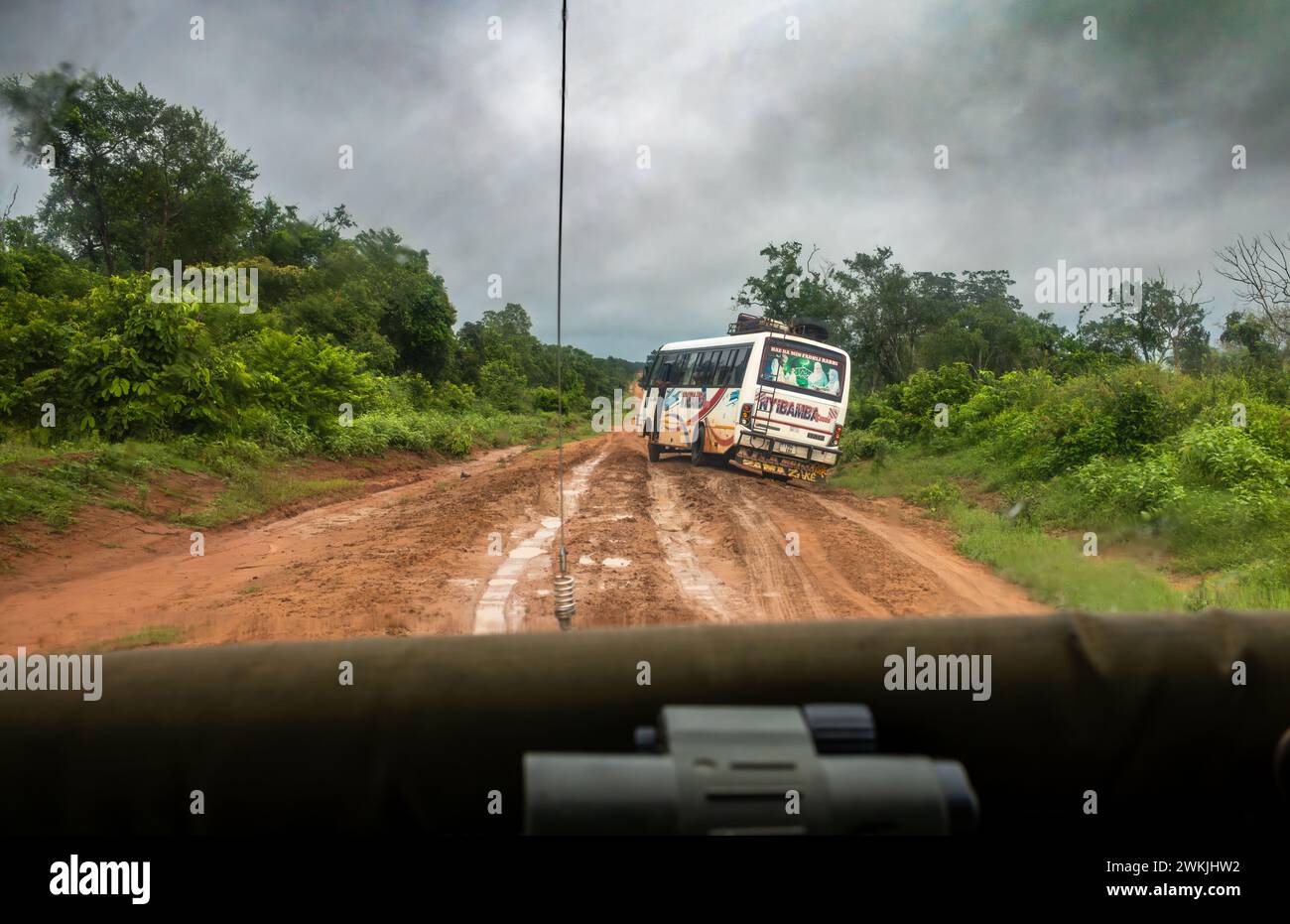 Bus in mud hi-res stock photography and images - Alamy