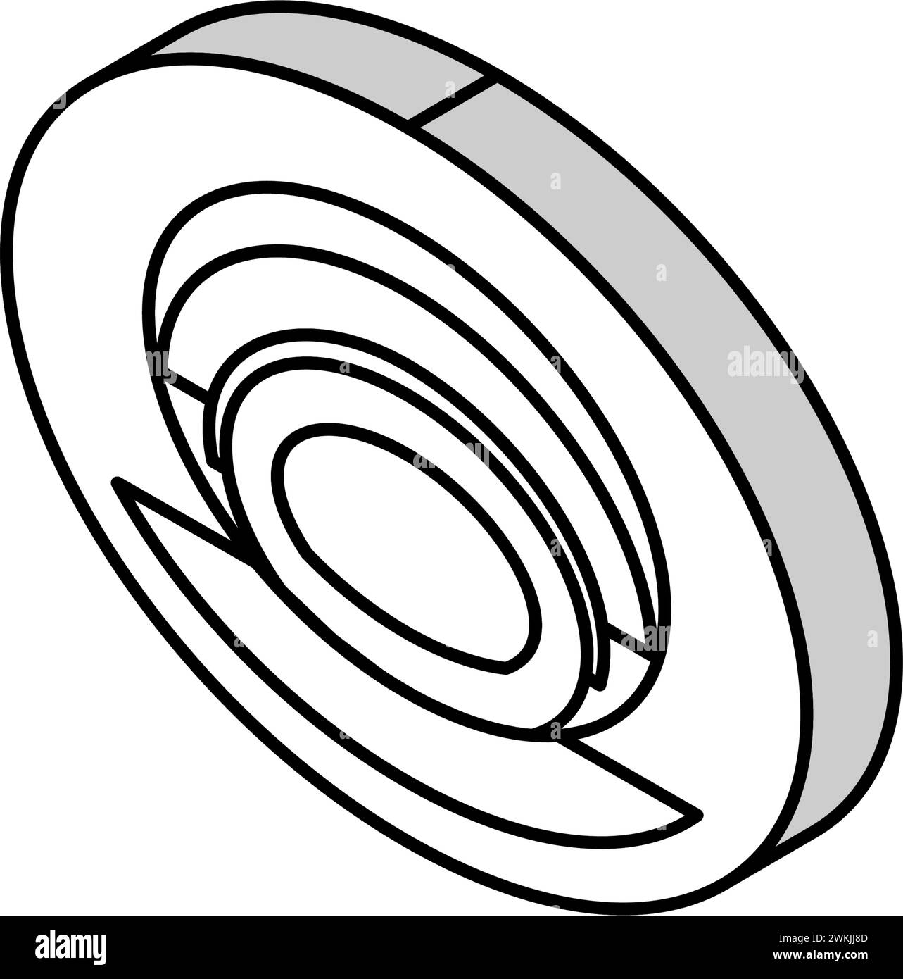 sink strainer home interior isometric icon vector illustration Stock ...