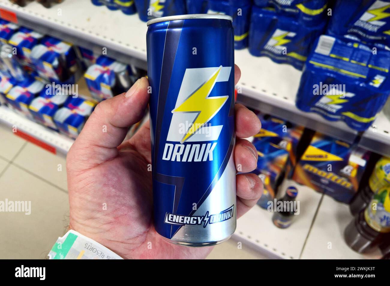 Energy Drink von Refresco Iberia, Spanien *** Energy drink from ...