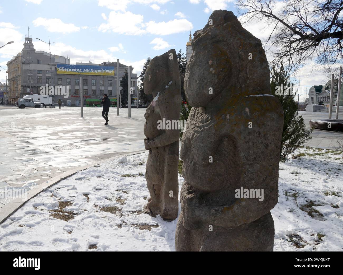 Ukraine stone statues russia hi-res stock photography and images - Alamy