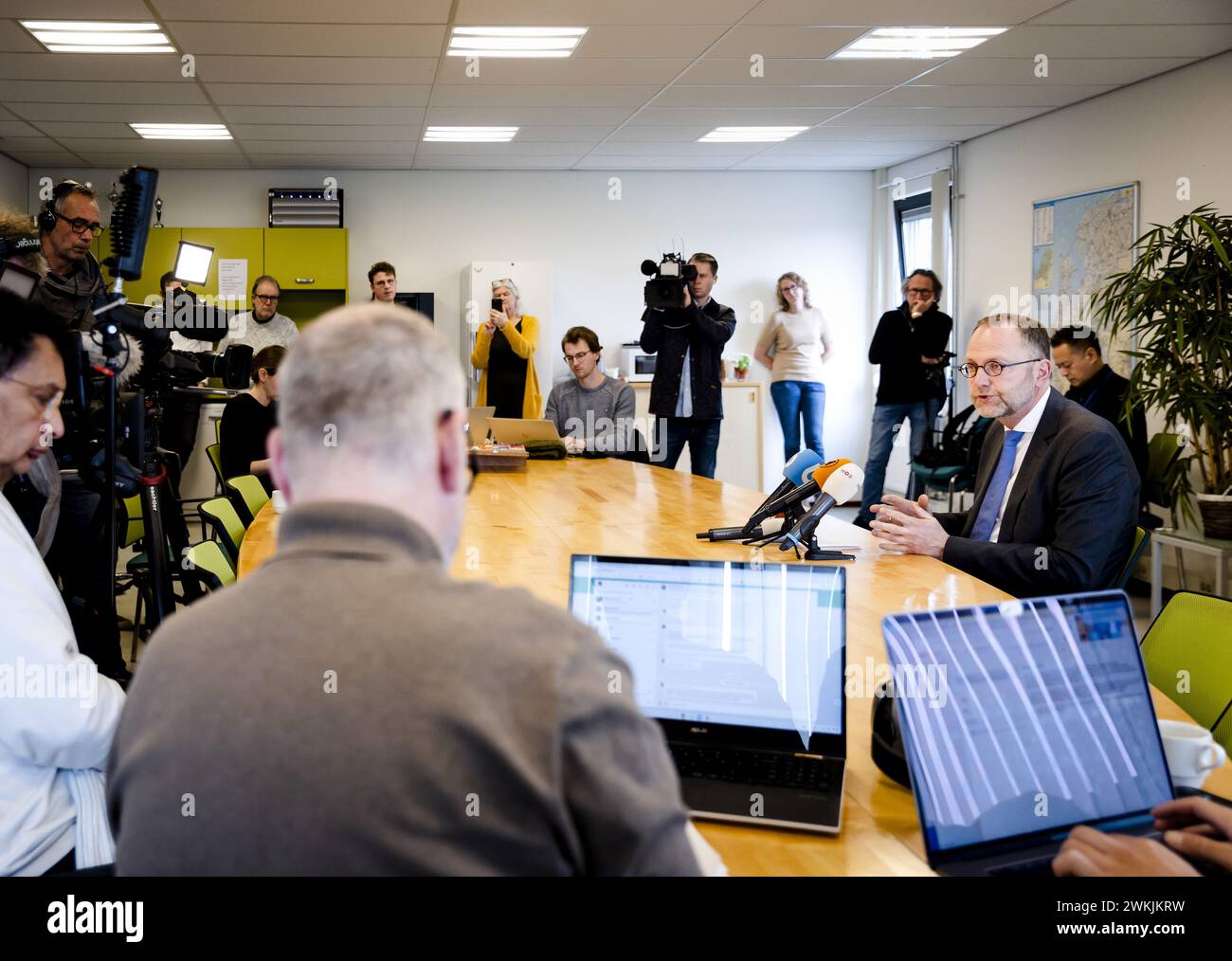 TER APEL - Chairman of the Board Milo Schoenmaker of the COA (Central ...