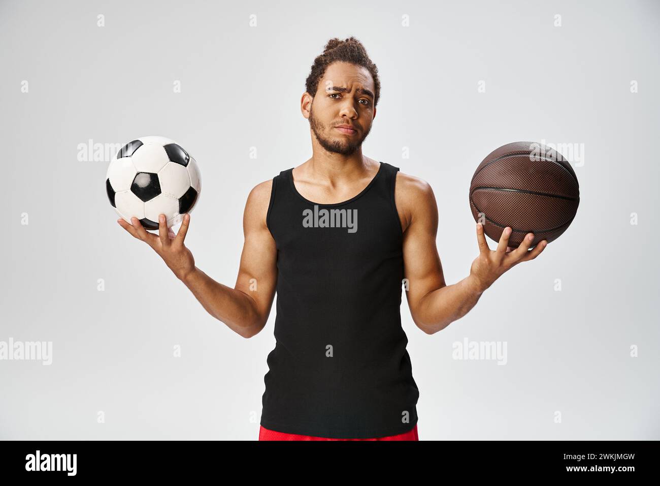 Confused fitness hi-res stock photography and images - Alamy