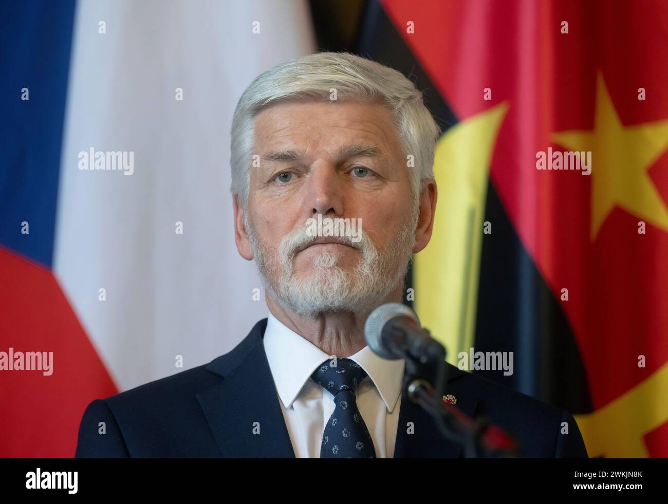 Czech President Petr Pavel (photo) meets Angolan President Joao ...