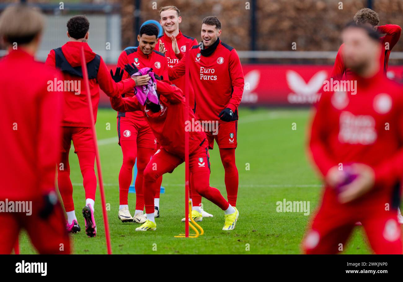 ROTTERDAM - (L-R) Marcos Lopez, Thomas Beelen and Santiago Gimenez ...