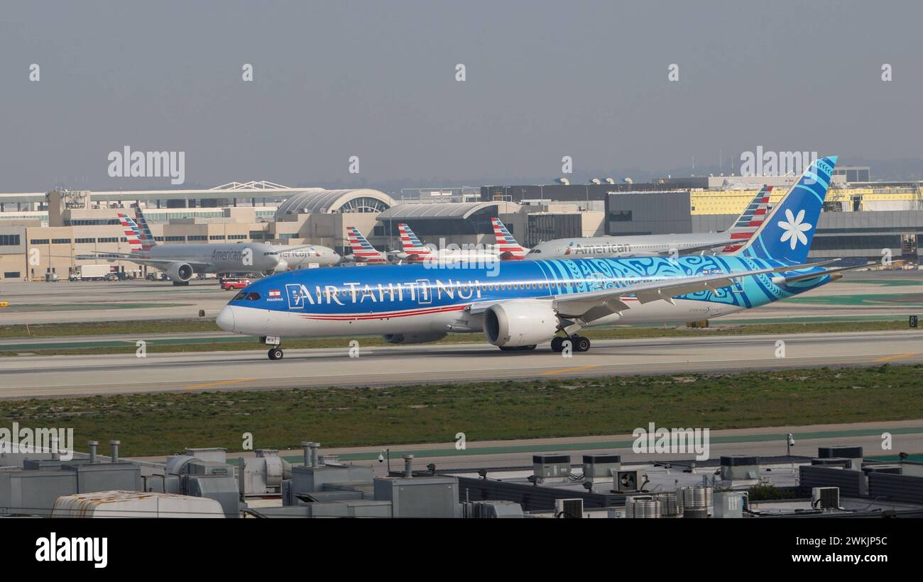 F-OMUA Air Tahiti Nui Boeing 787-9 Dreamliner am Los Angeles ...