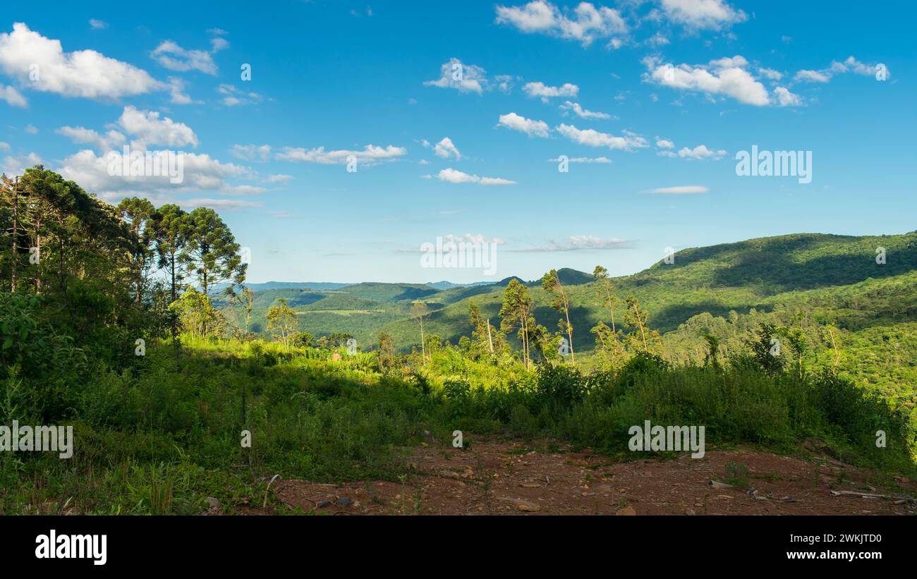 A view of the countryside in the Carapina Valley - Sao Francisco de ...