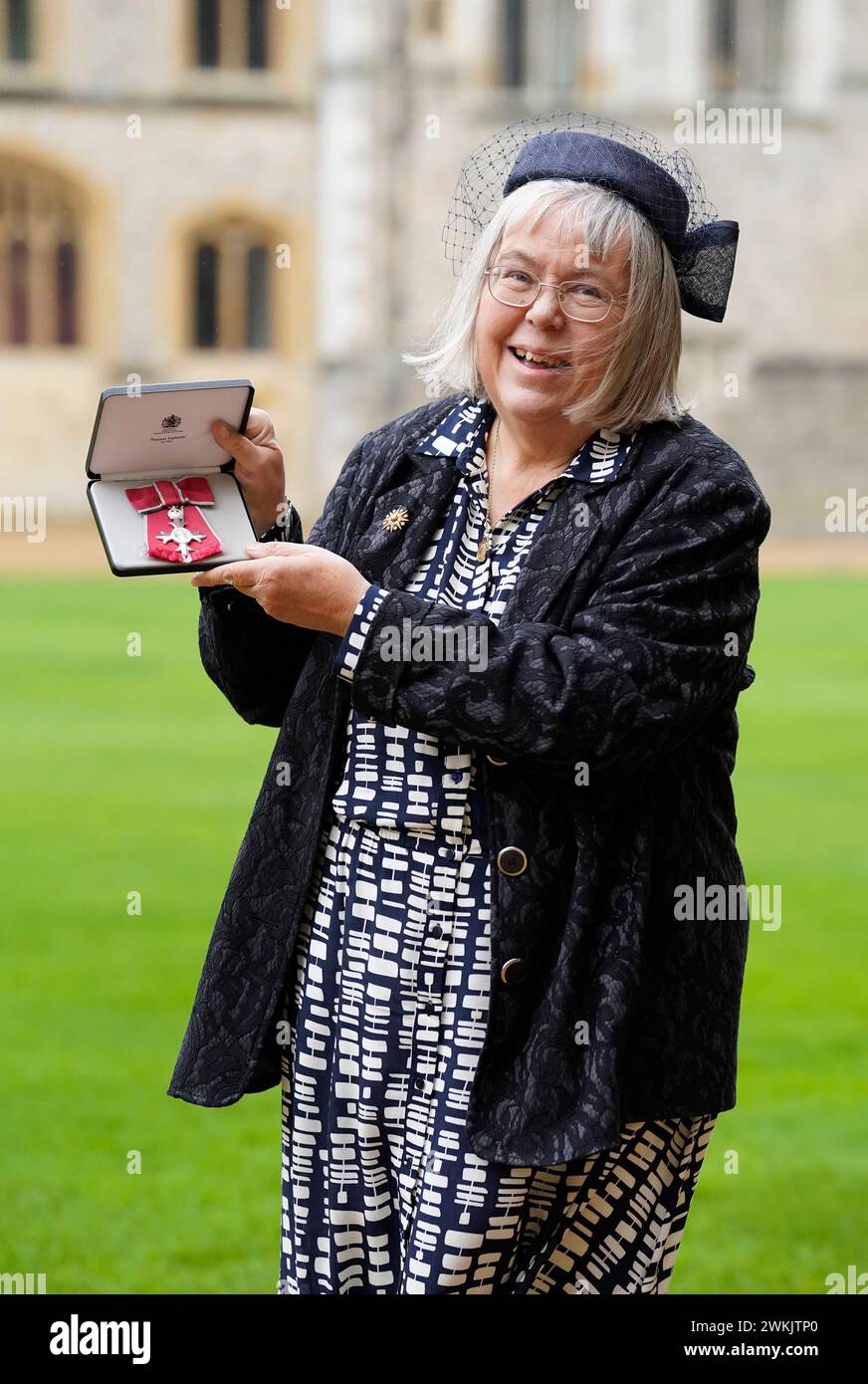 Lydia Otter after being made a Member of the Order of the British ...