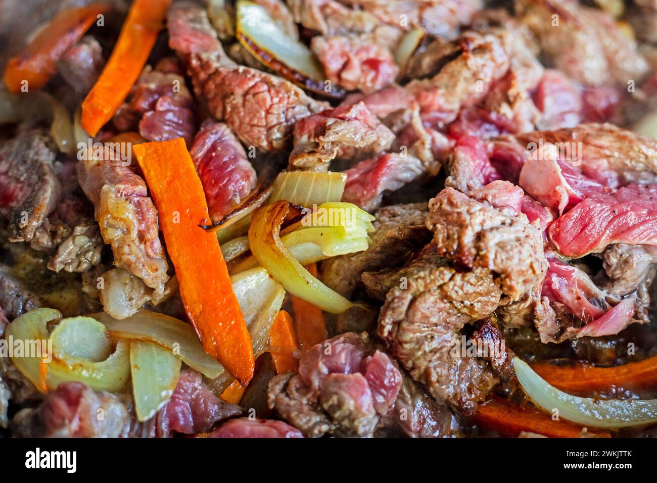 Tasty juicy fresh pieces pork hi-res stock photography and images - Alamy
