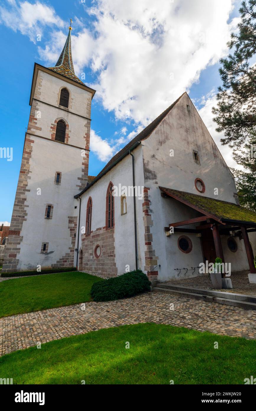 The fortified Church of Saint Arbogast at municipality of Muttenz ...