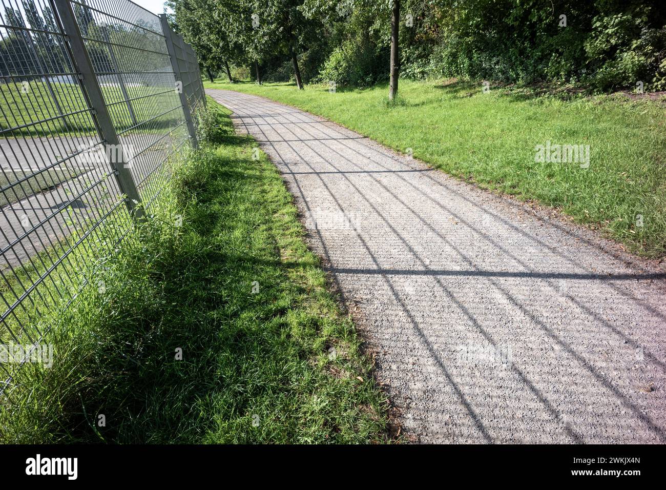 Metal security gate football stadium hi-res stock photography and ...