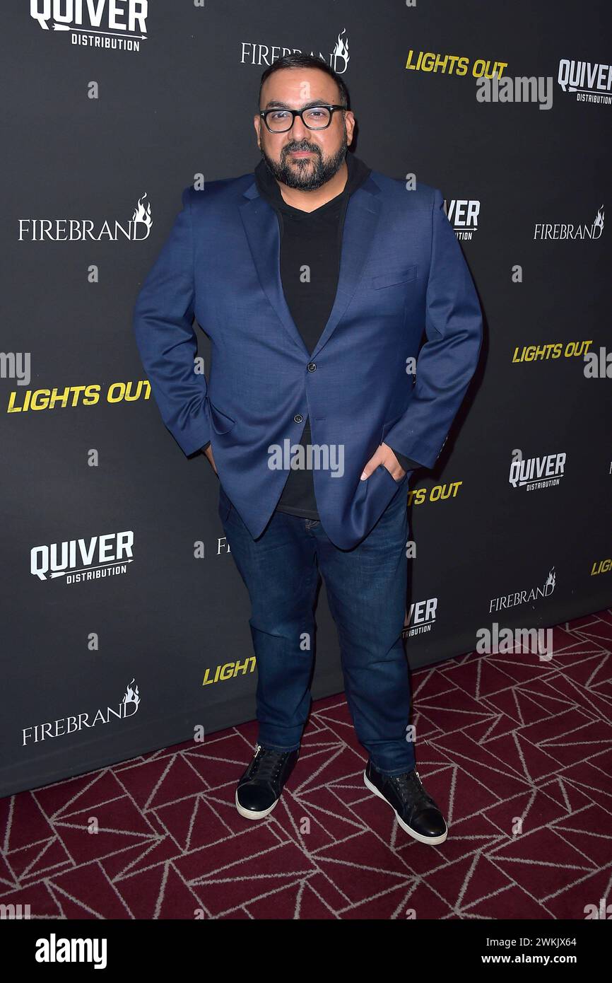 Christian Sesma beim Special Screening des Kinofilms Lights Out im The ...