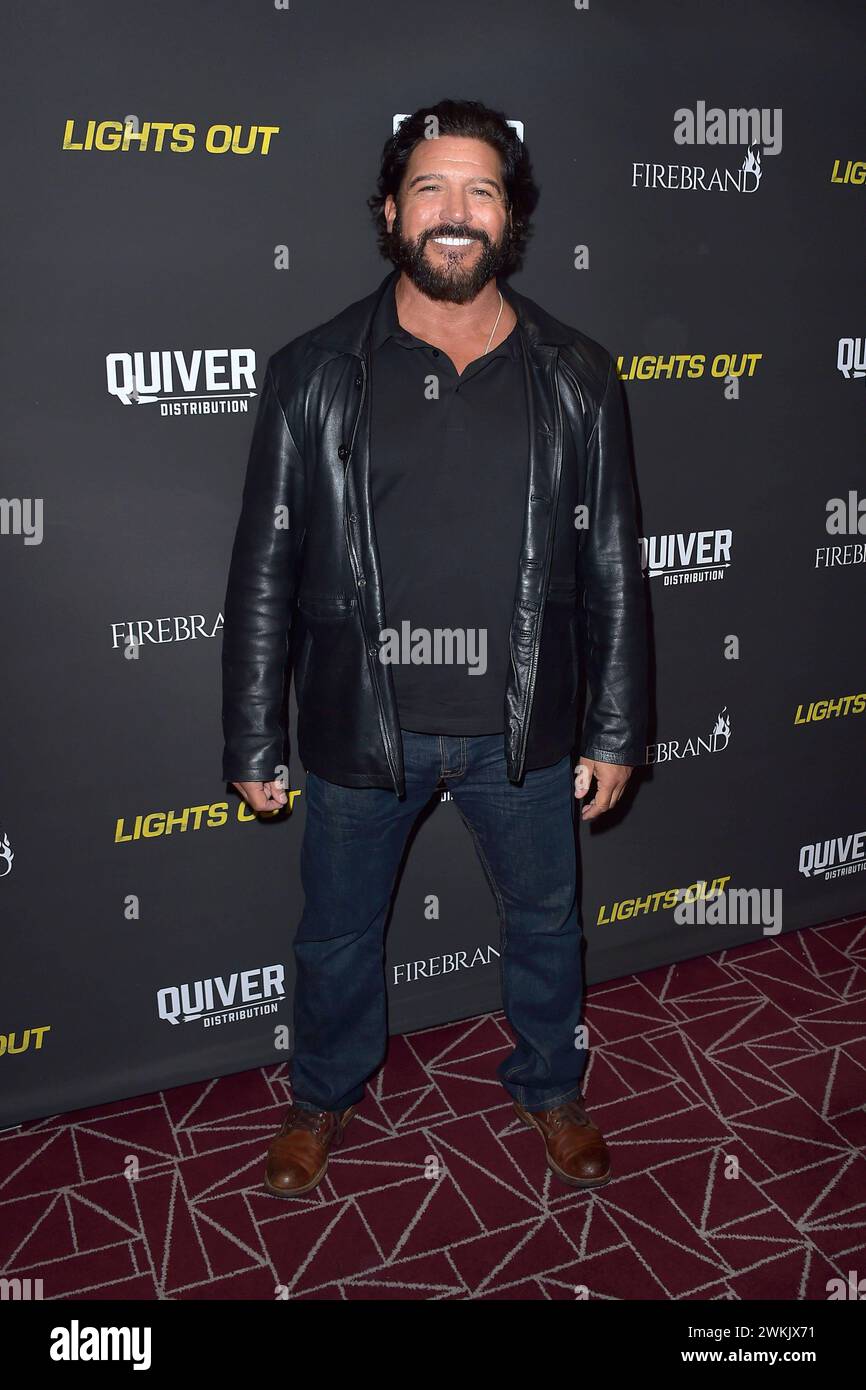 Paul Sloan beim Special Screening des Kinofilms Lights Out im The ...