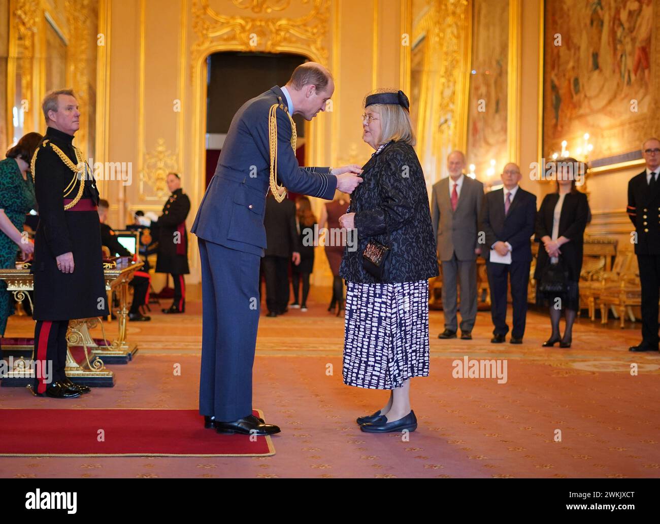 Miss Lydia Otter, from Swindon, is made a Member of the Order of the ...