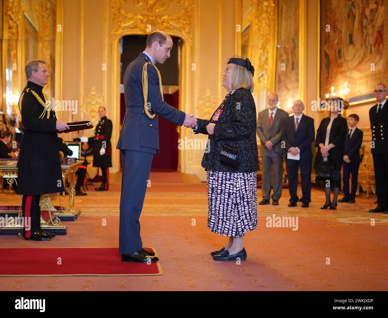 Miss Lydia Otter, from Swindon, is made a Member of the Order of the ...
