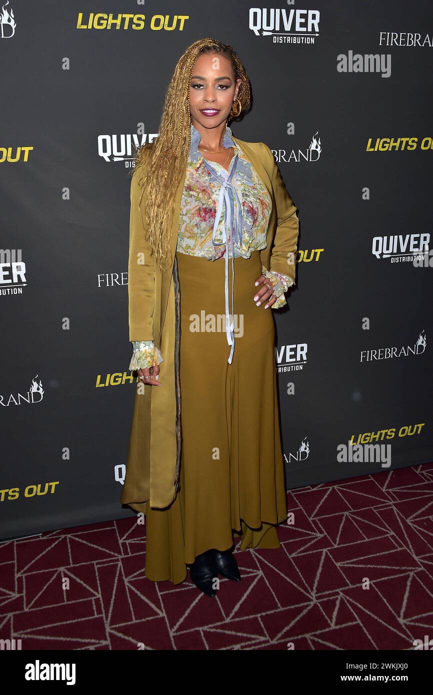 Erica Peeples beim Special Screening des Kinofilms Lights Out im The ...