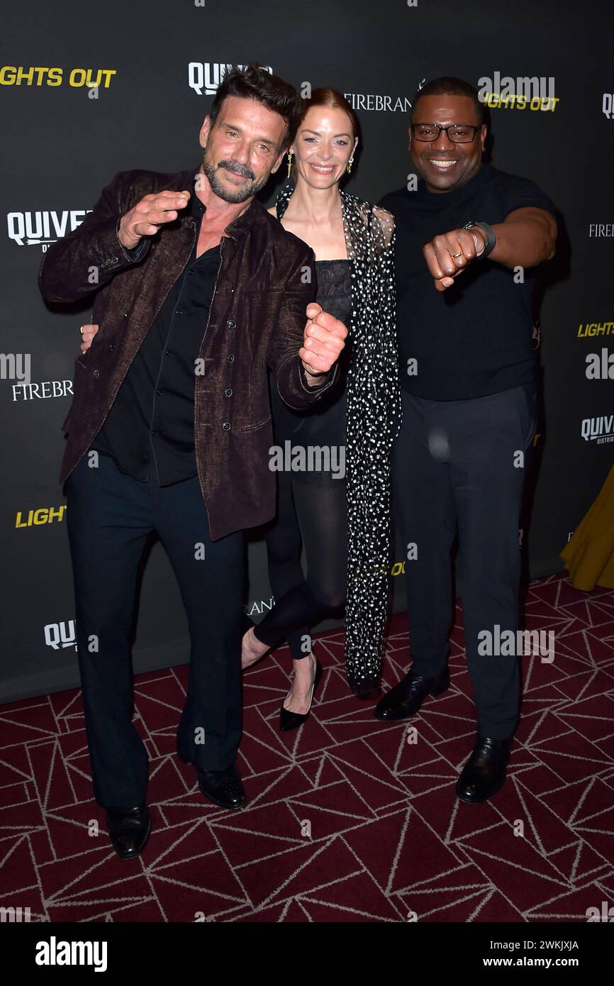 Frank Grillo, Jaime King und Mekhi Phifer beim Special Screening des ...