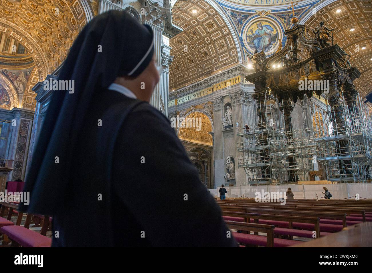 Vatican, Vatican. 21st Feb, 2024. Italy, Rome, Vatican, 2024/2/21 ...