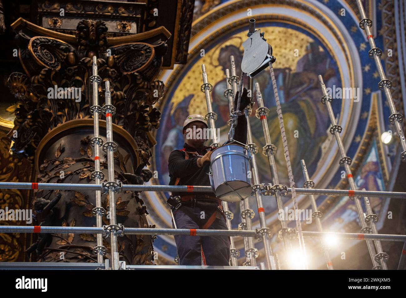 Vatican, Vatican. 21st Feb, 2024. Italy, Rome, Vatican, 2024/2/21 ...