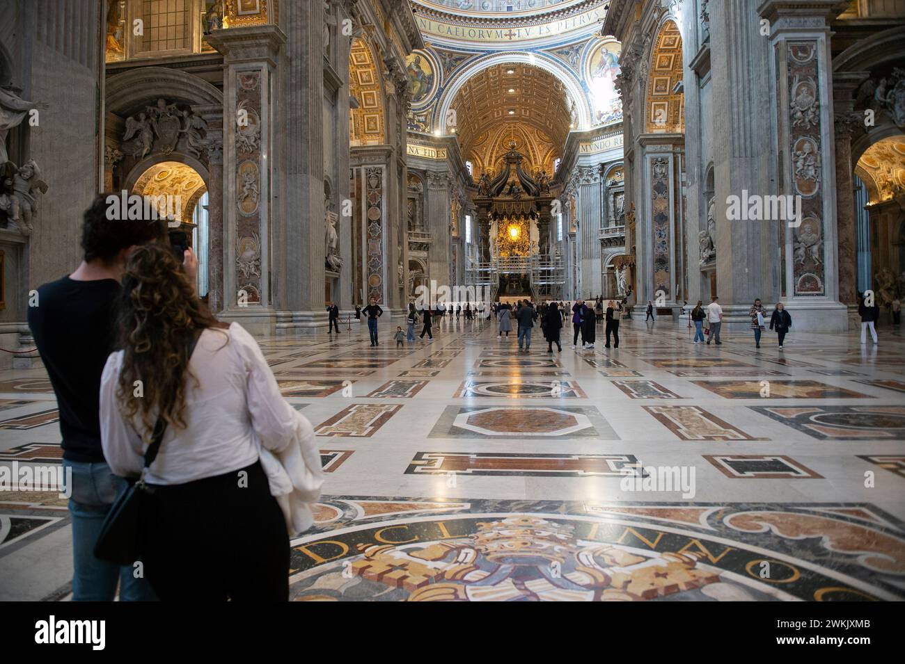 Vatican, Vatican. 21st Feb, 2024. Italy, Rome, Vatican, 2024/2/21 ...