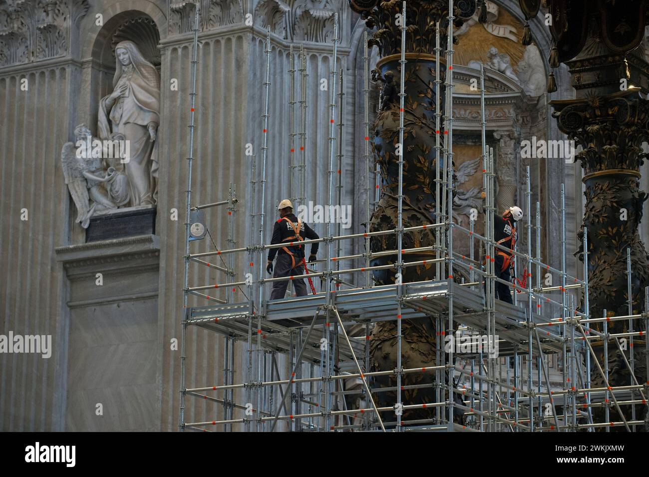 Vatican, Vatican. 21st Feb, 2024. Italy, Rome, Vatican, 2024/2/21 ...