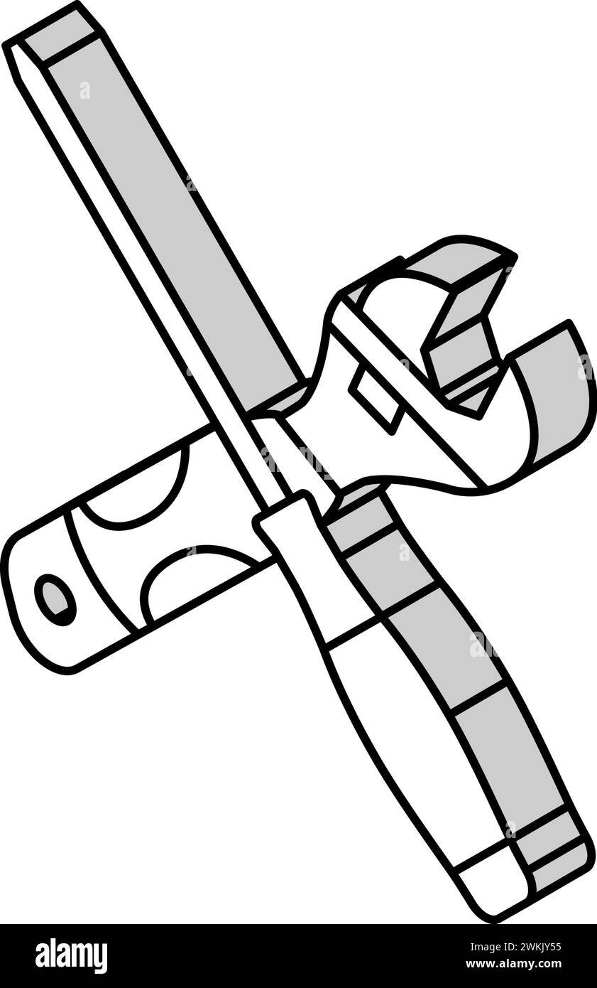 lathe tool work isometric icon vector illustration Stock Vector Image ...