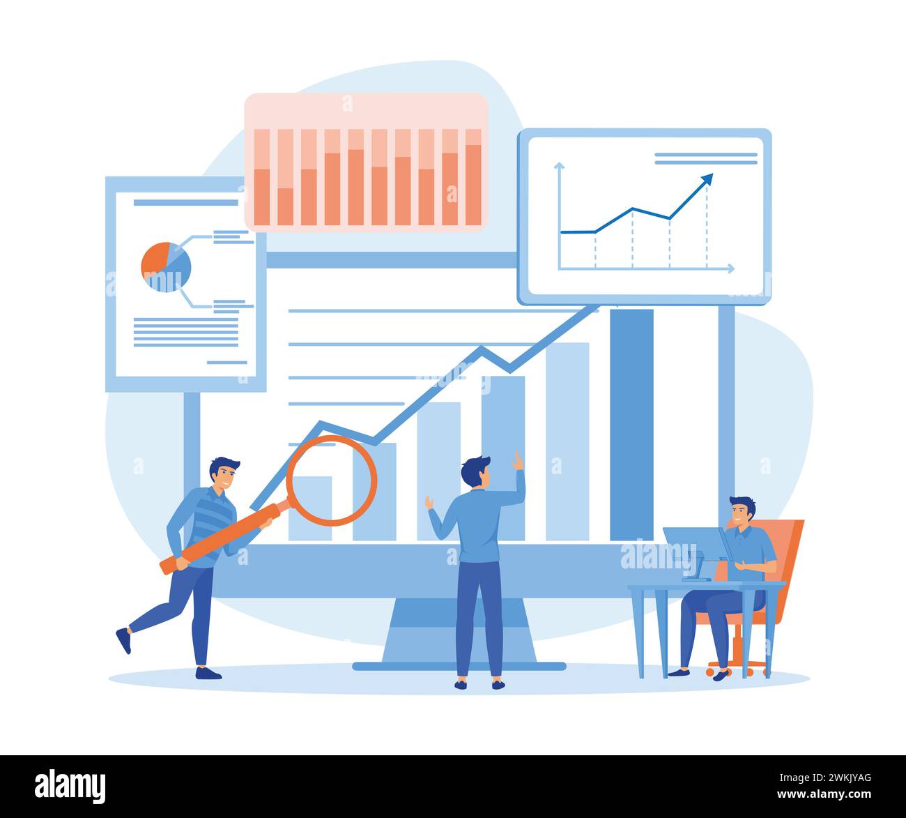 Statistical vector vectors hi-res stock photography and images - Alamy