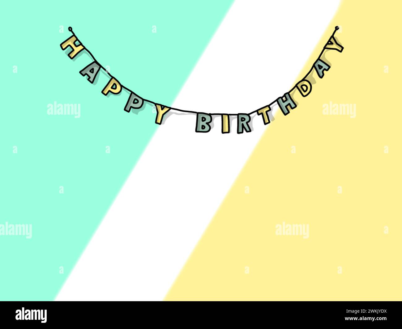 Happy Birthday background with color stripes wallpaper . High quality ...