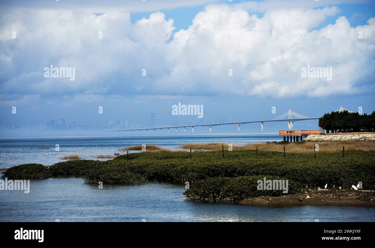 Kinmen. 21st Feb, 2024. This photo taken on Feb. 21, 2024 shows the ...