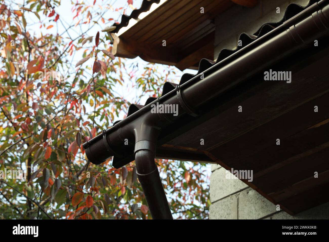 Downpipe roof drainage system hi-res stock photography and images - Alamy