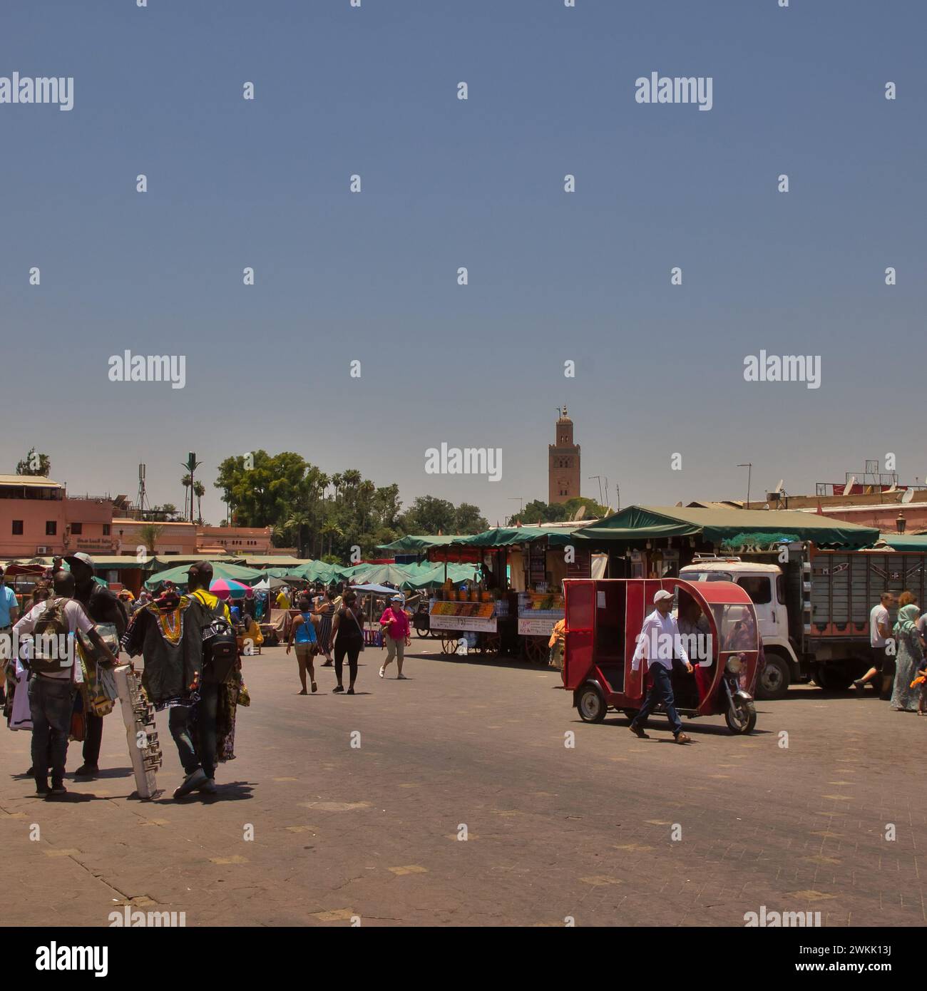 Marrakesh, Morocco: June 23,2018- A glimpse of daily life of people in ...