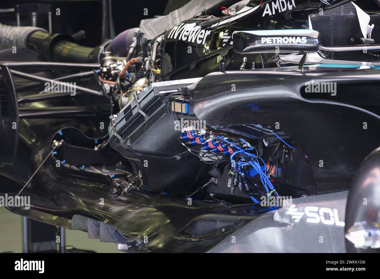 Mercedes AMG F1 Team W15, mechanical detail during the Formula 1 Aramco ...