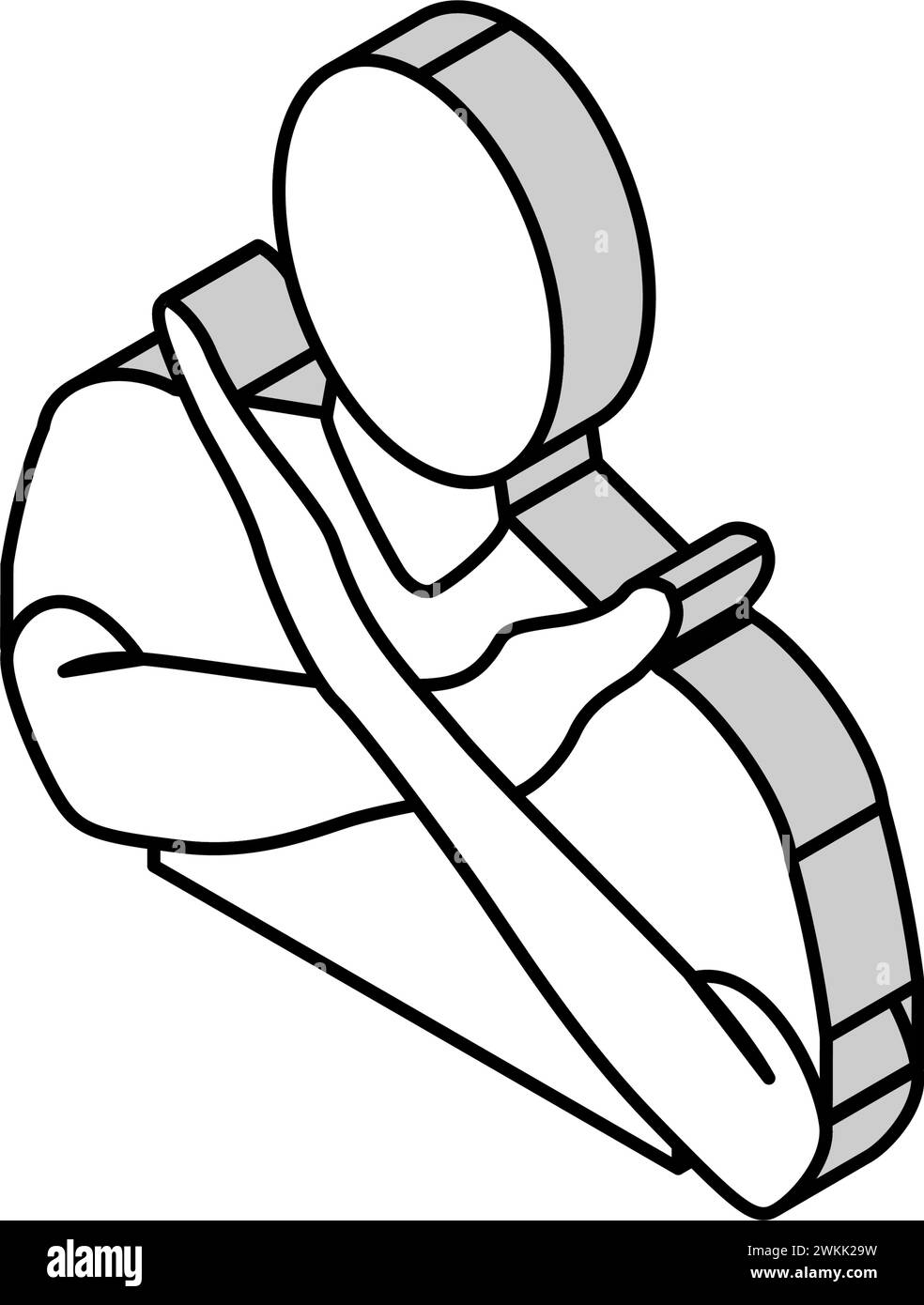 protection hand isometric icon vector illustration Stock Vector Image ...