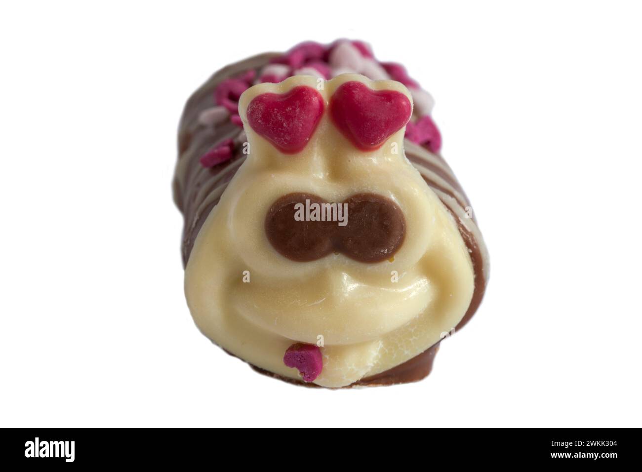 Love struck colin the caterpillar cake Cut Out Stock Images & Pictures ...