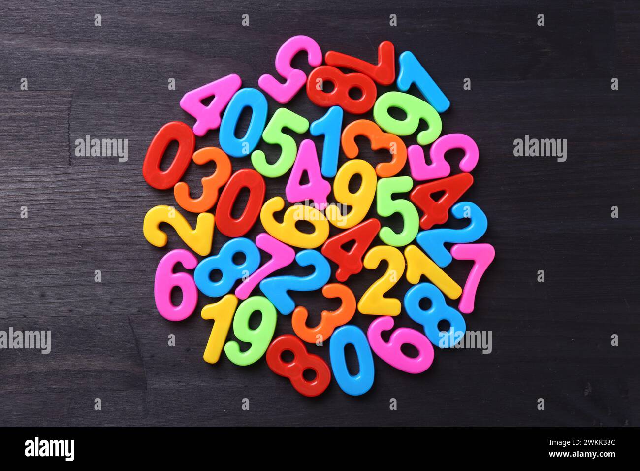 Many different wooden numbers hi-res stock photography and images - Alamy