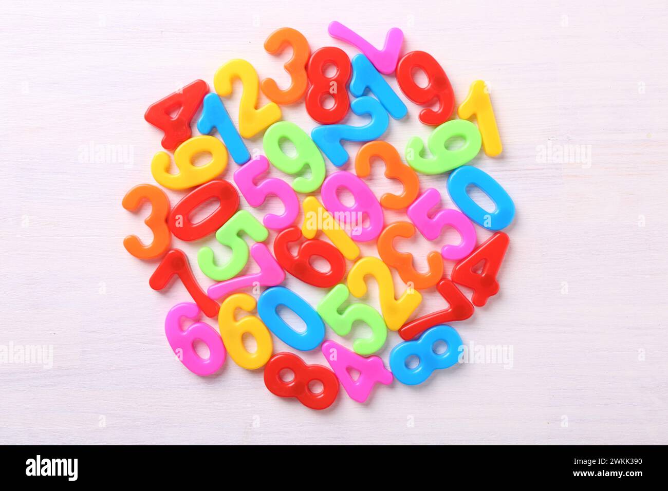 Many different wooden numbers hi-res stock photography and images - Alamy