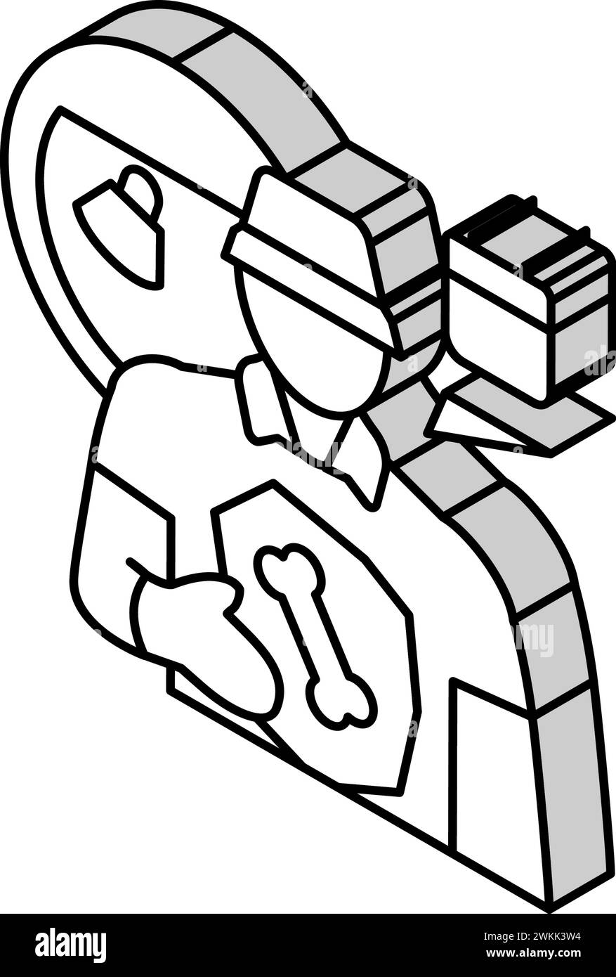 Paleontologist work Stock Vector Images - Alamy