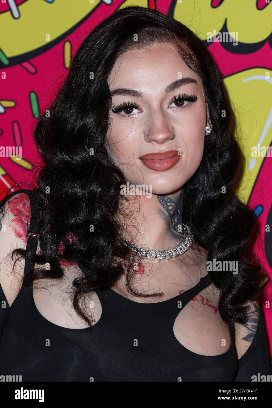 HOLLYWOOD, LOS ANGELES, CALIFORNIA, USA - FEBRUARY 20: Bhad Bhabie ...