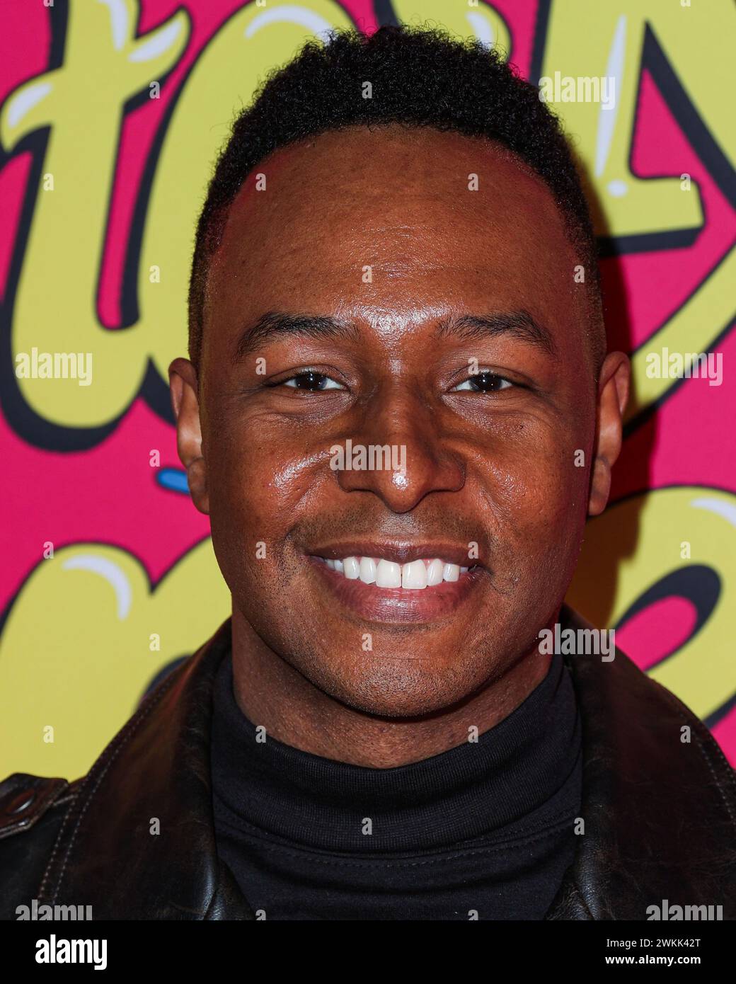 HOLLYWOOD, LOS ANGELES, CALIFORNIA, USA - FEBRUARY 20: Burl Moseley ...