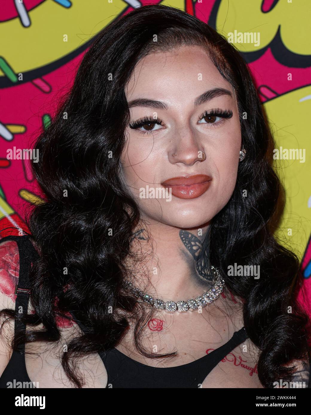 HOLLYWOOD, LOS ANGELES, CALIFORNIA, USA - FEBRUARY 20: Bhad Bhabie ...
