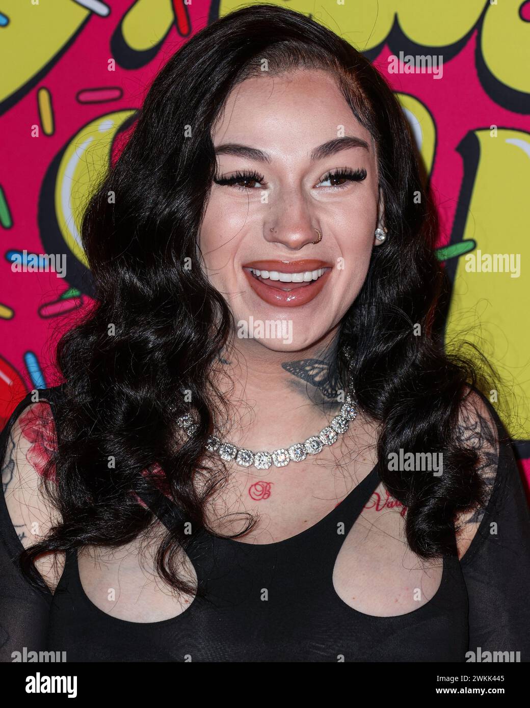 HOLLYWOOD, LOS ANGELES, CALIFORNIA, USA - FEBRUARY 20: Bhad Bhabie ...